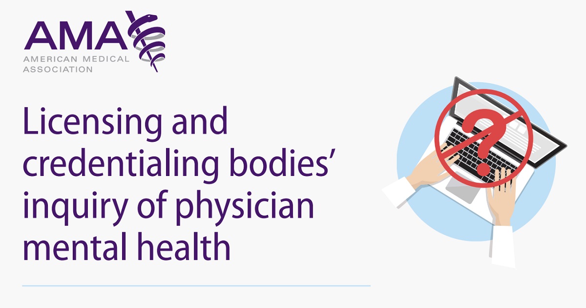 Are licensing/credentialing bodies required to probe into past mental ...