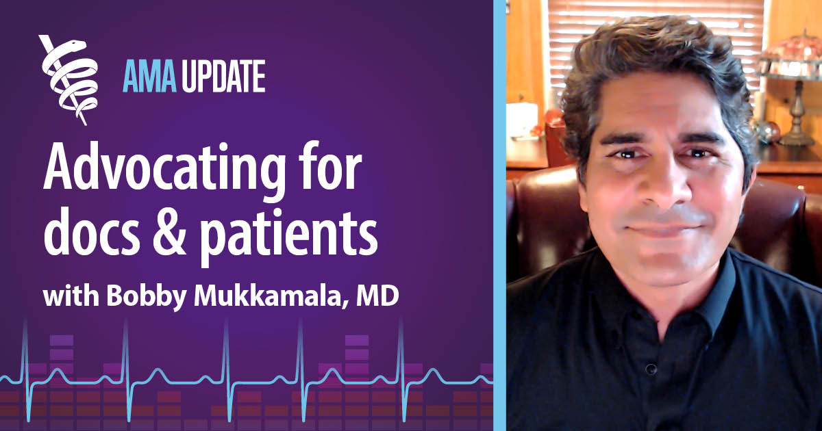 Becoming president of the American Medical Association and his plans ...