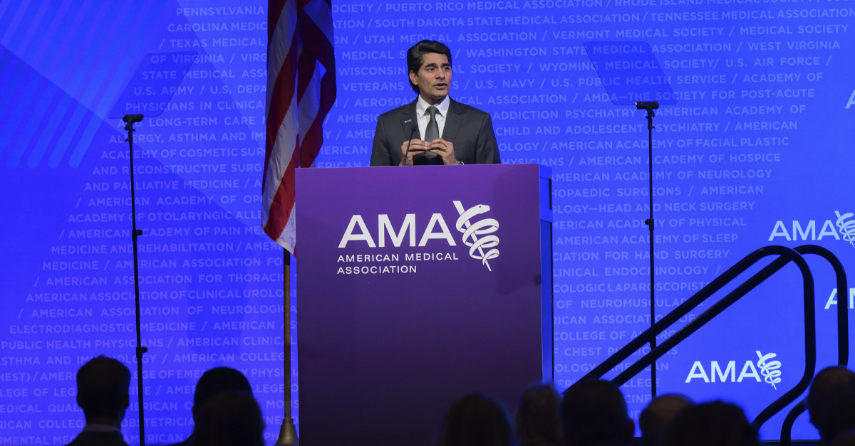 AMA president highlights how an assertive AMA is driving change in ...