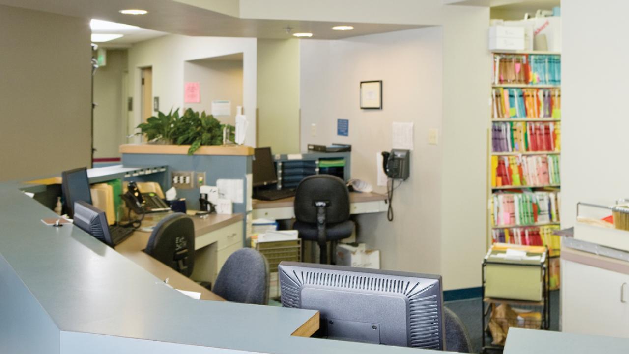 Doctors Office Front Desk