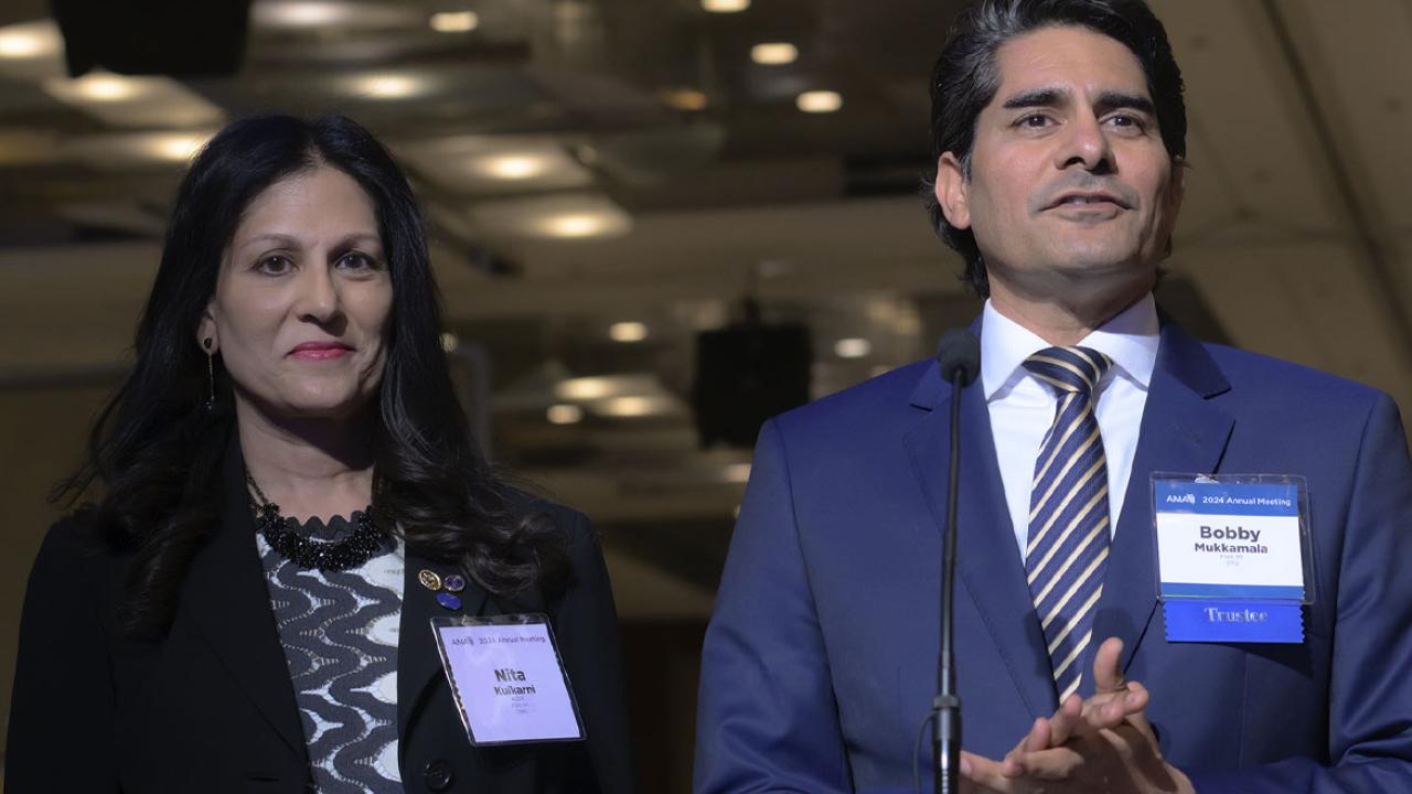 Bobby Mukkamala, MD, wins office of AMA president-elect | American ...